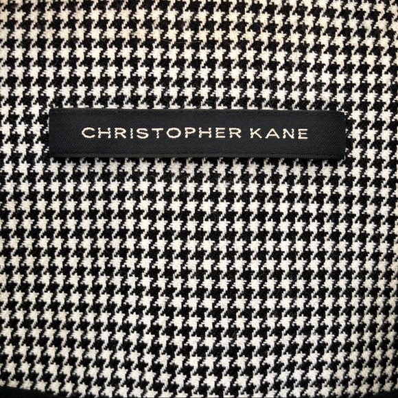 Christopher Kane | Jackets & Coats | Christoper Kane Houndstooth Moto ...